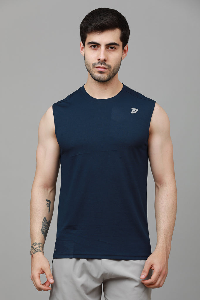 KA 53 Tanktop | Navy Blue – ka53mensclub